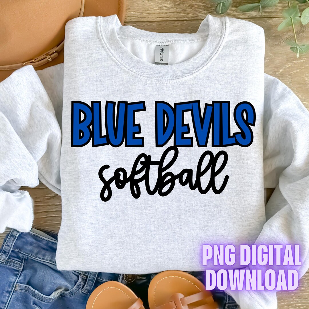 Blue Devils PNG Files, Blue Devils Softball PNG, Softball PNG - Etsy