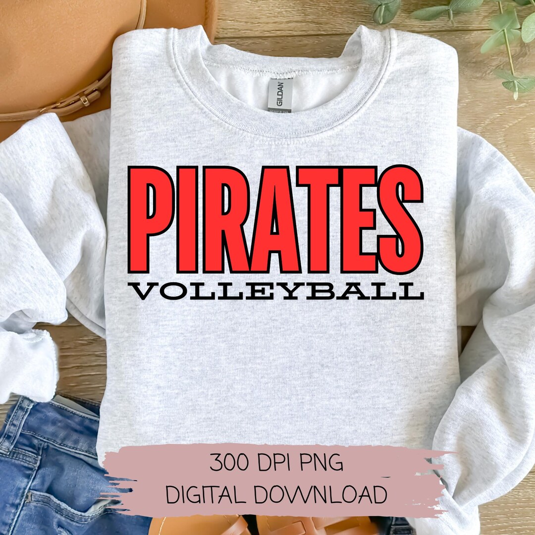 Pirates PNG Files, Pirates Volleyball PNG - Etsy