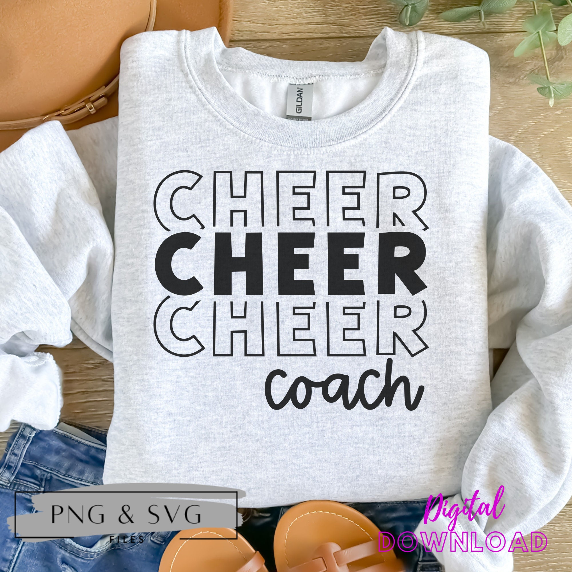 Cheer Coach SVG, Cheer Coach PNG, Cheer SVG, Cheerleader SVG - Etsy.de
