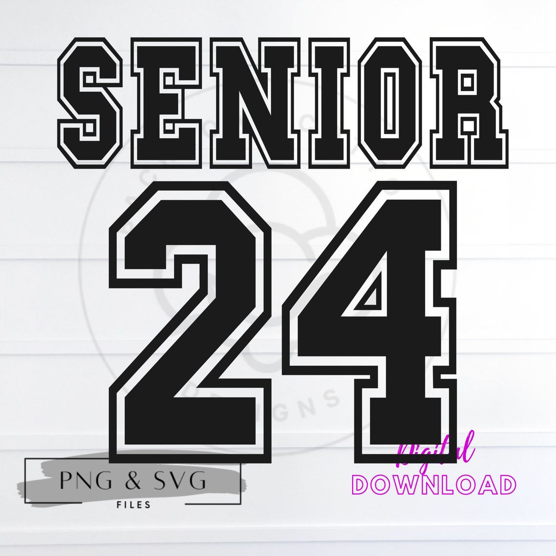 Senior SVG Senior PNG Senior SVG 2024 Class of 2024 Svg - Etsy