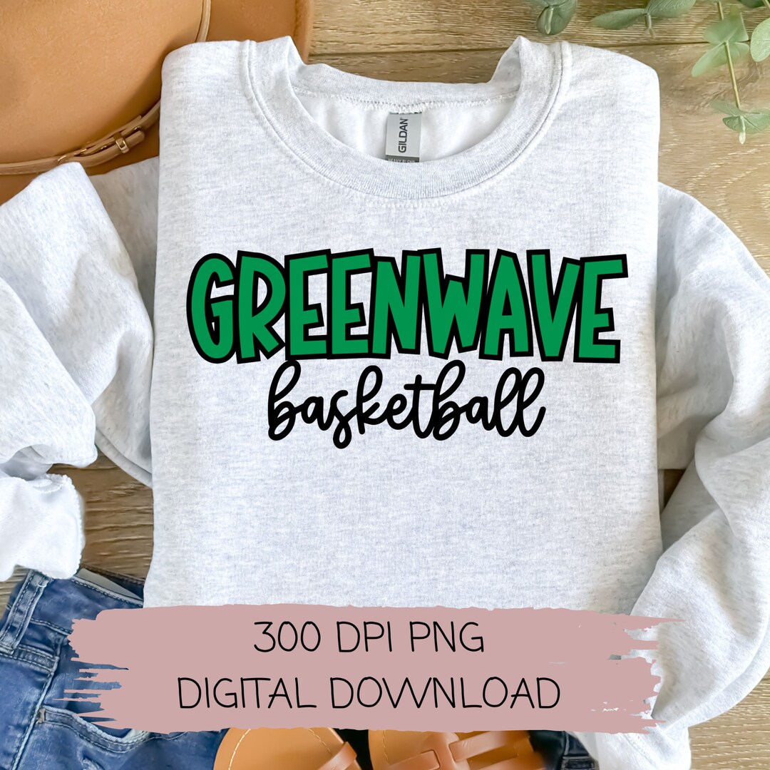 Greenwave Basketball PNG File Only - Etsy