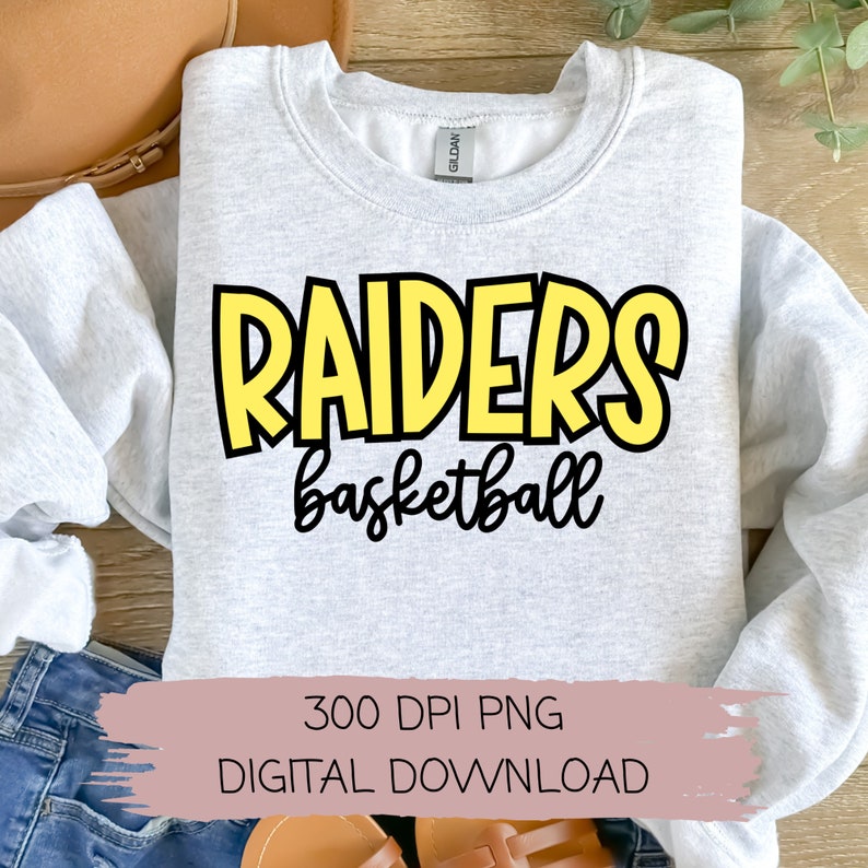 Raider PNG, Raiders Basketball PNG - Etsy