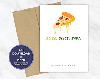 Chicago-style Birthday Card - Etsy