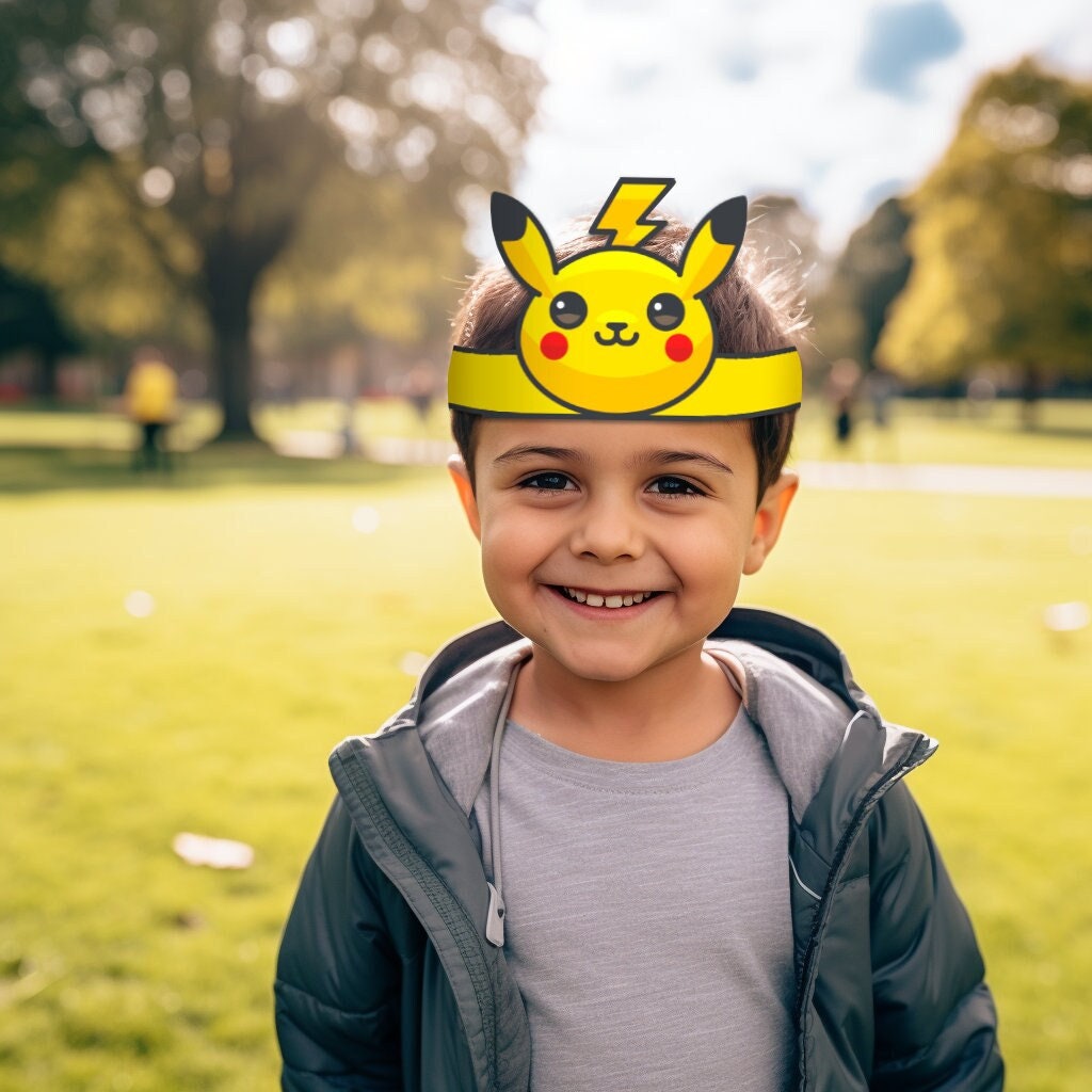 Pokemon Birthday Headbands, Pokemon Ear Head Piece, Pokemon Party Hat ...