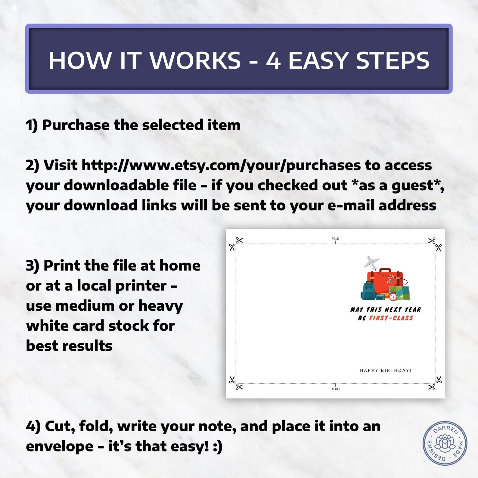 Printable Birthday Card | Airplane Flying Travel Birthday Card ...