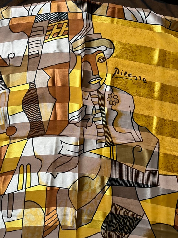 Pablo Picasso vintage silk scarf in excellent conditi… - Gem