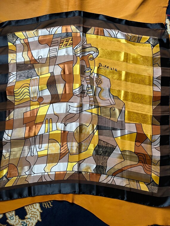 Pablo Picasso vintage silk scarf in excellent conditi… - Gem