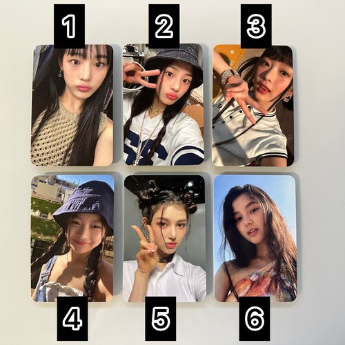 Newjeans Photocards Kpop Photocards Minji Hanni - Etsy