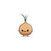 Adorable Cartoon Onion Head Laminate Vinyl Die-cut Sticker - Water ...