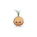 Adorable Cartoon Onion Head Laminate Vinyl Die-cut Sticker - Water ...
