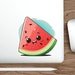 Cute Watermelon Laminate Vinyl Die-cut Sticker Water Bottle Stickers ...