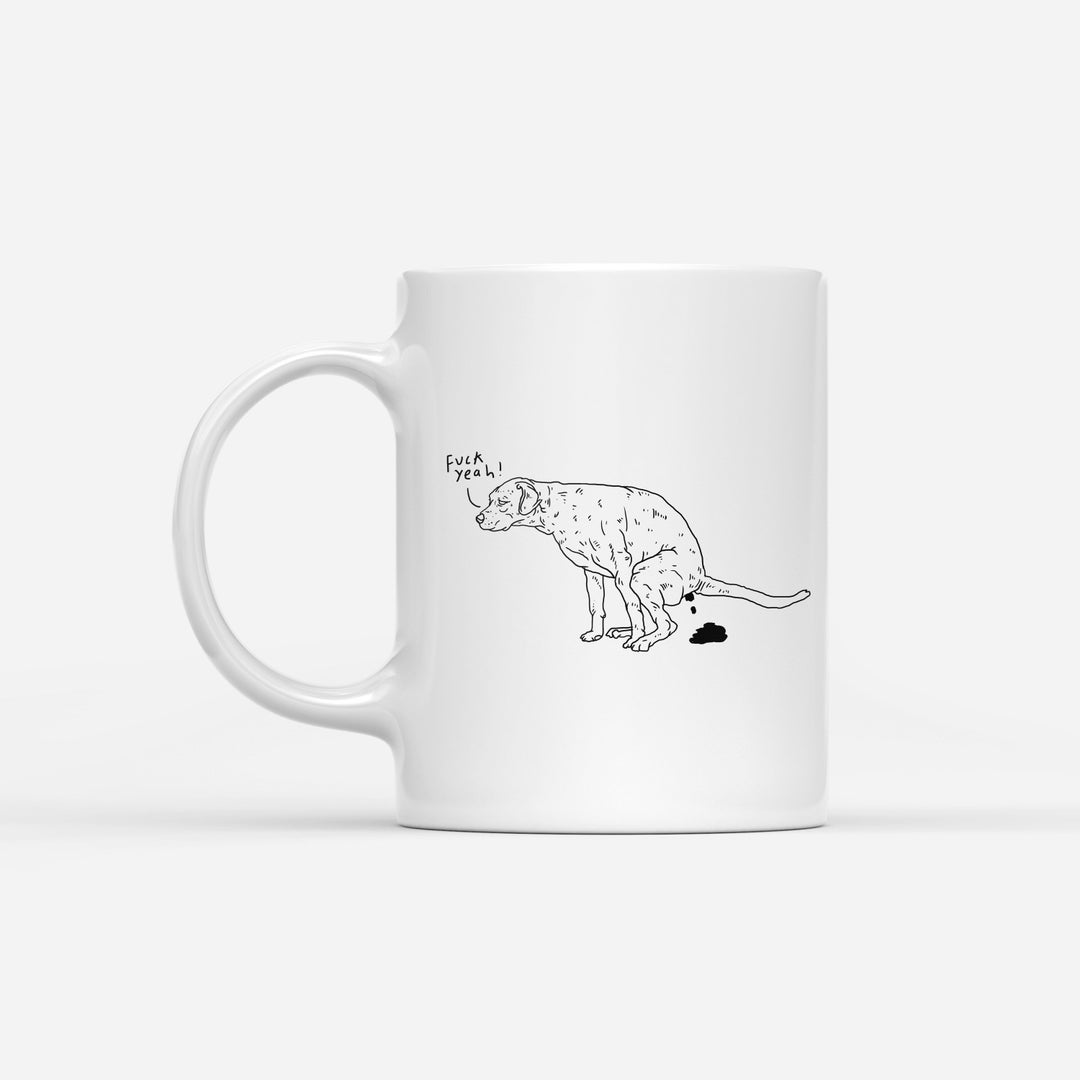 Dog Pooping Mug Dog Poop Mug, Funny Dog Mug, Dog Mug, Poop Mug, Dog Dad ...