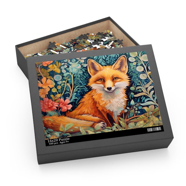 Fox Jigsaw Puzzles - Etsy