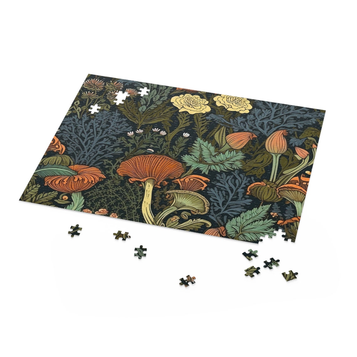 William Morris Inspired Herbs Harmony Puzzle 120, 252, 500-piece ...