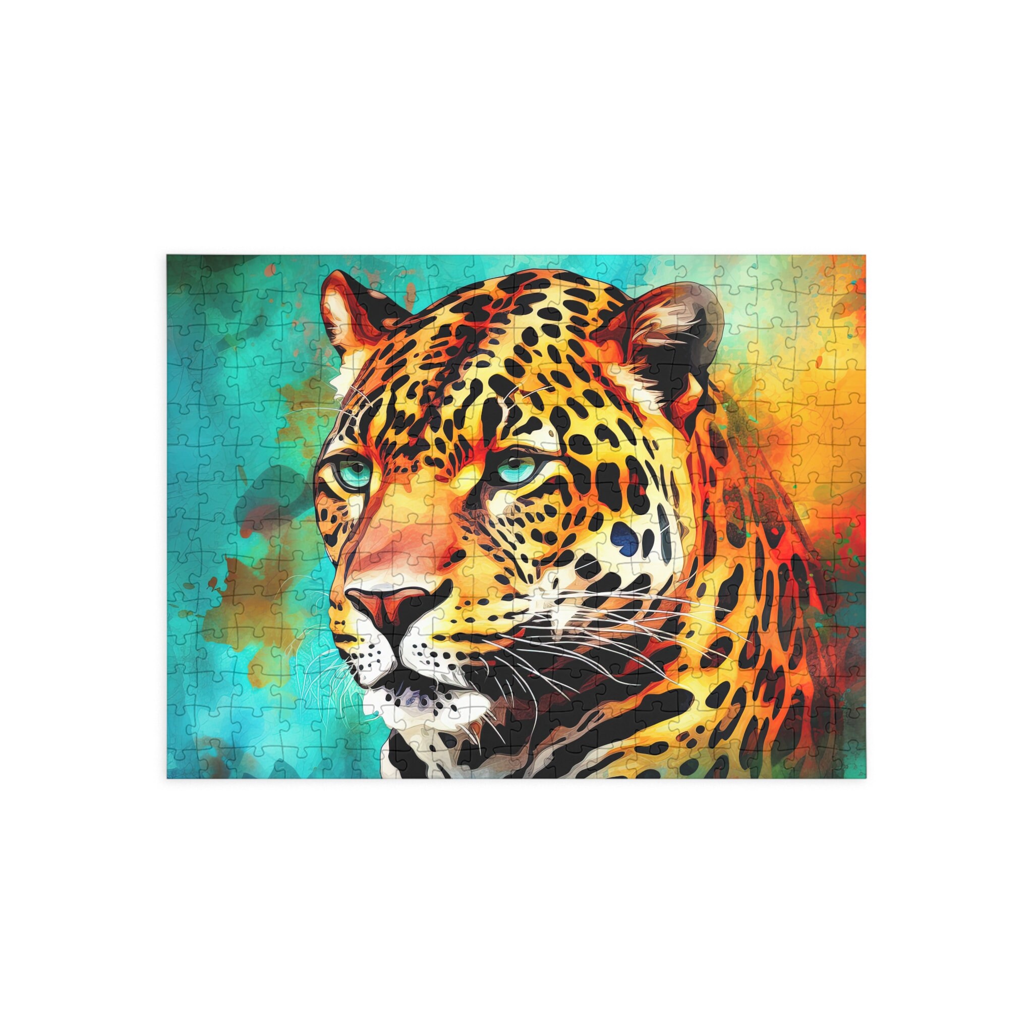 Jaguar Water Colored Jigsaw Puzzle 1,000-piece Puzzle Lover Gift Unique ...