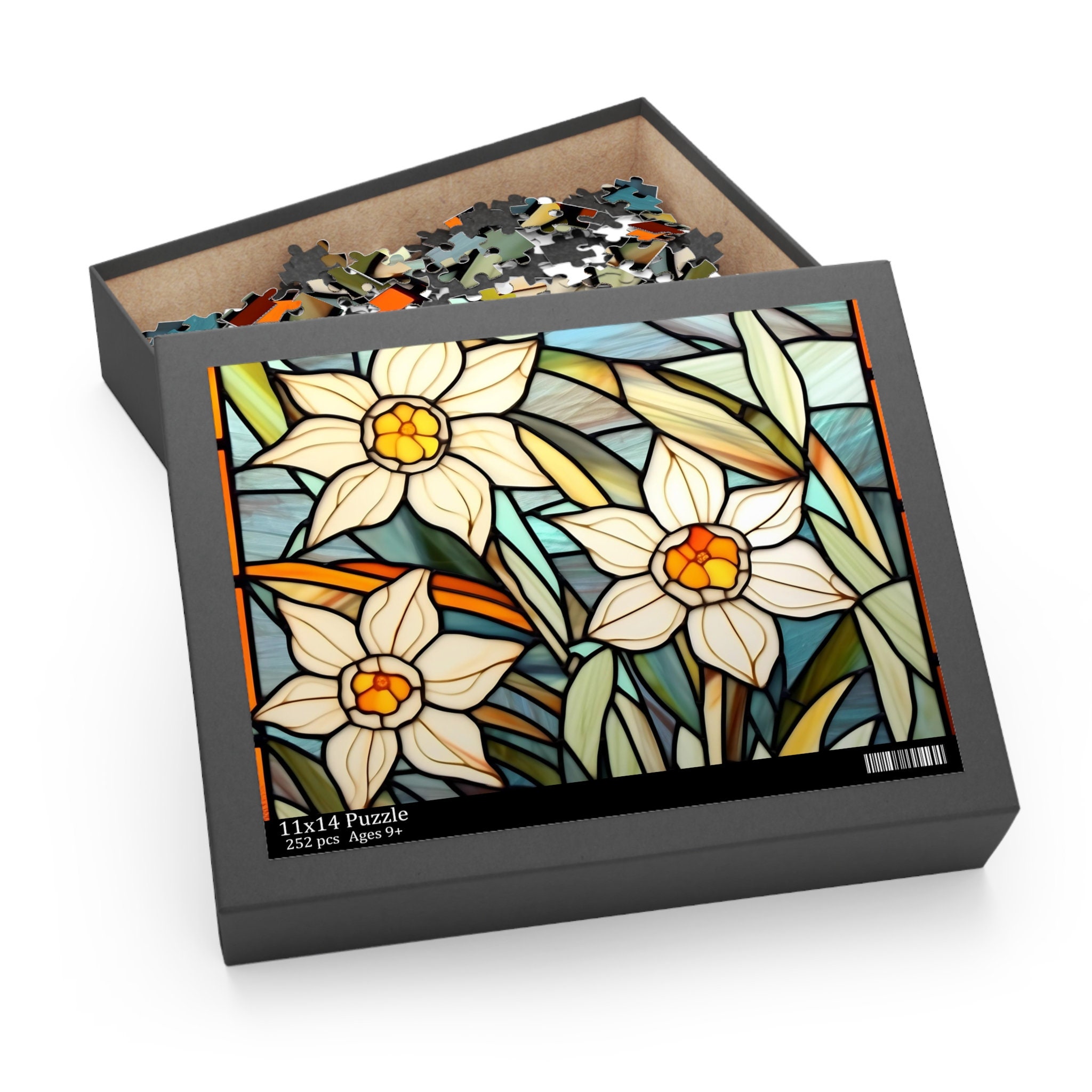 Daisy Flower Jigsaw Puzzle Charming Floral Puzzle for - Etsy