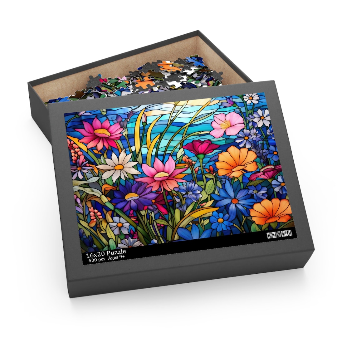 Stained Glass Puzzle Collection Celebrate Nature's Beauty Piece by ...