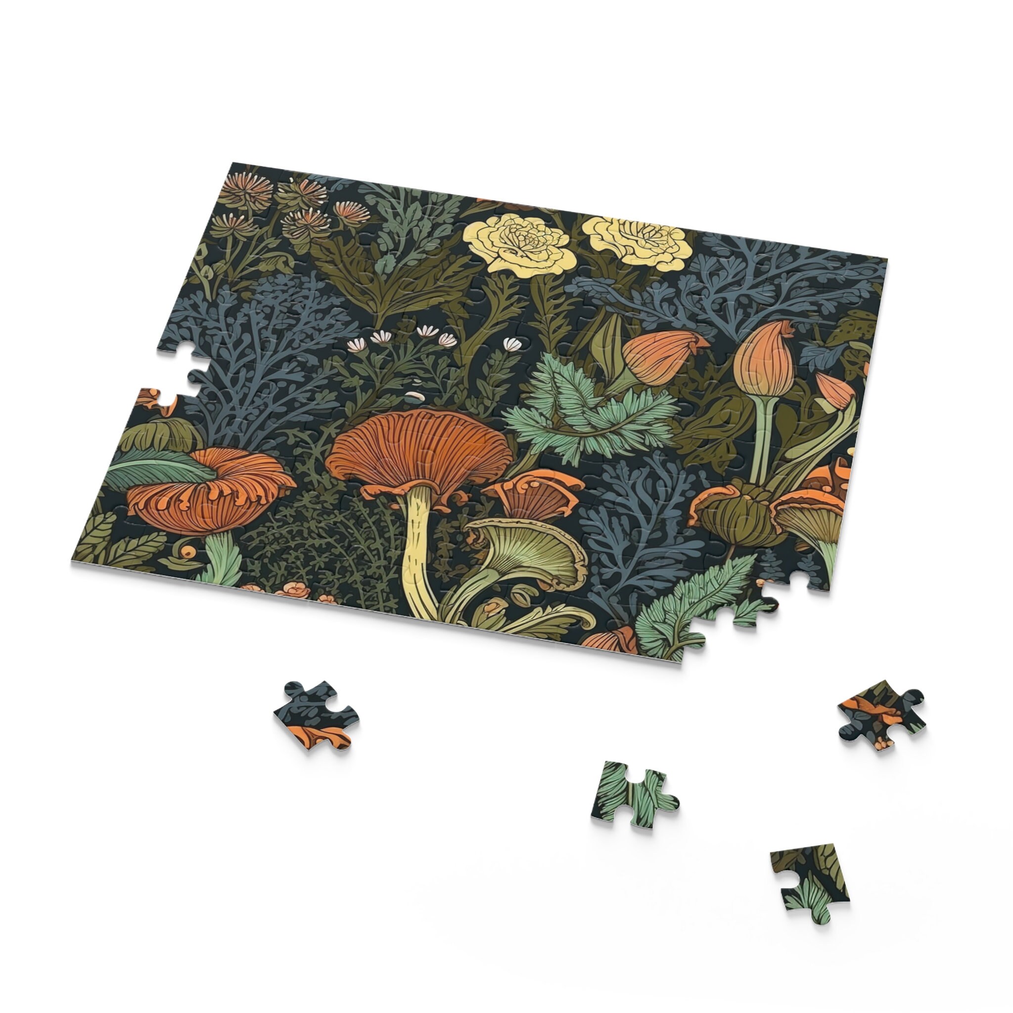 William Morris Inspired Herbs Harmony Puzzle 120, 252, 500-piece ...