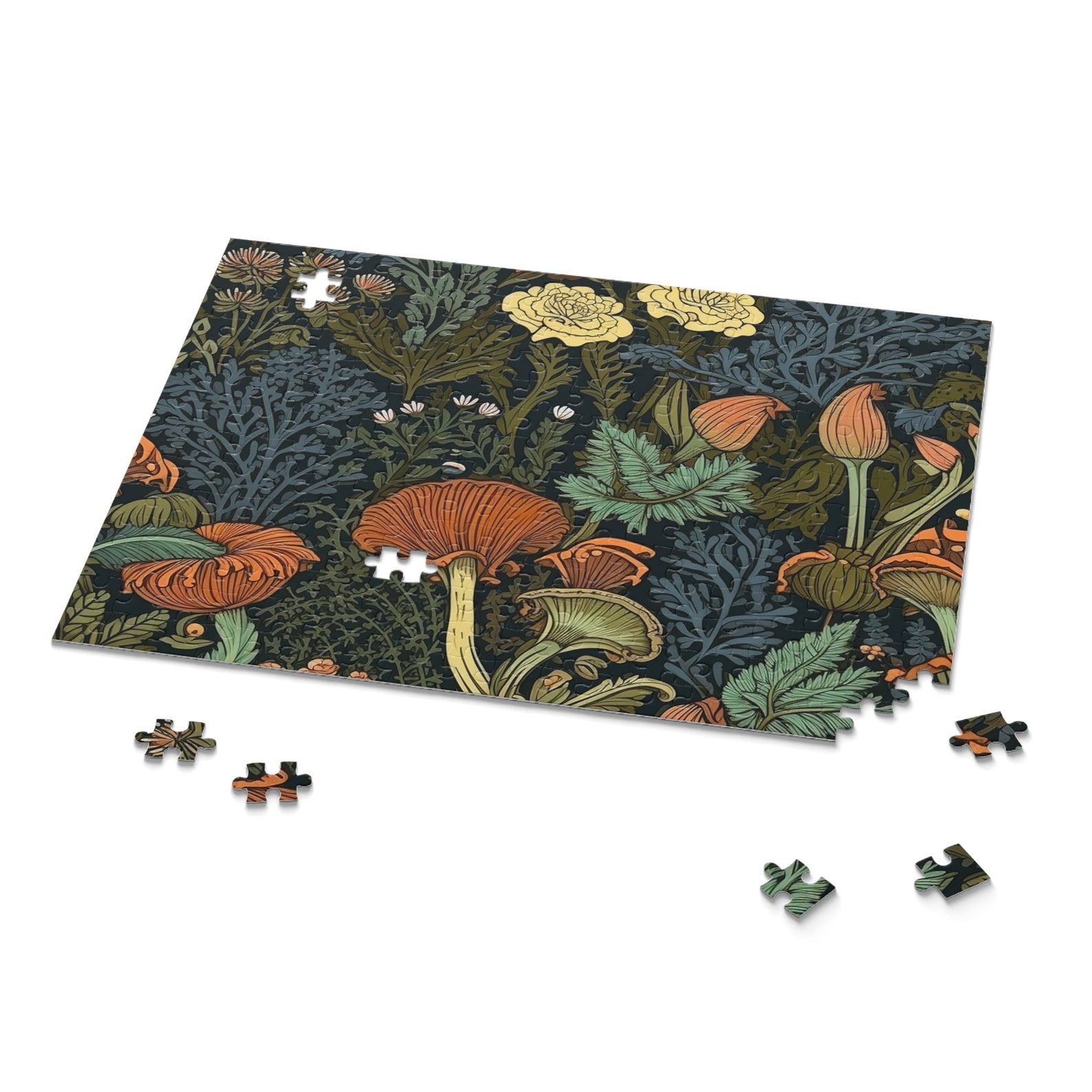 William Morris Inspired Herbs Harmony Puzzle 120, 252, 500-piece ...