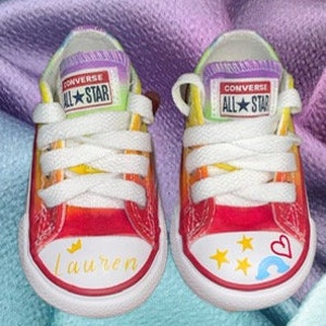Rainbow Baby, LGBT, Pride Month Converse - Etsy