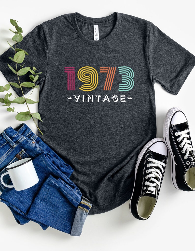 1973 Vintage Design, Classic Vintage, Unisex Shirt, Personalized Shirt ...