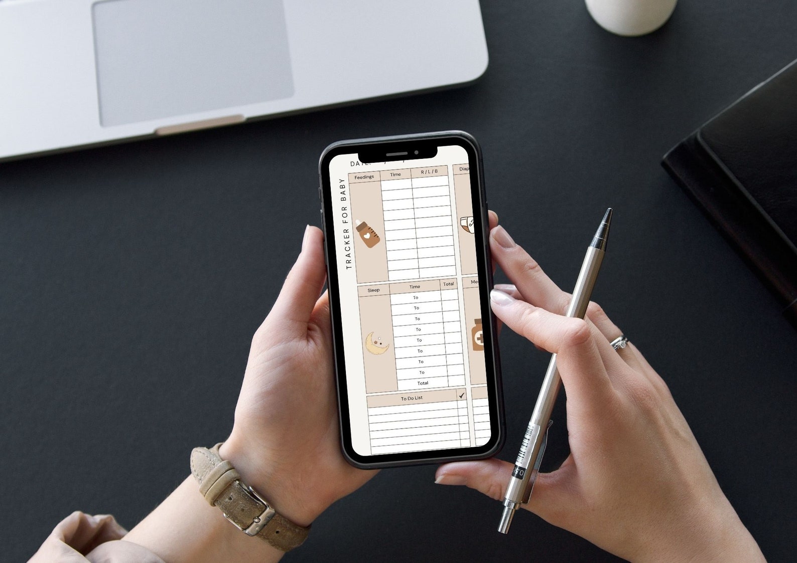 Printable Baby Log | Baby Tracker | Newborn Tracker | Nursing Log ...
