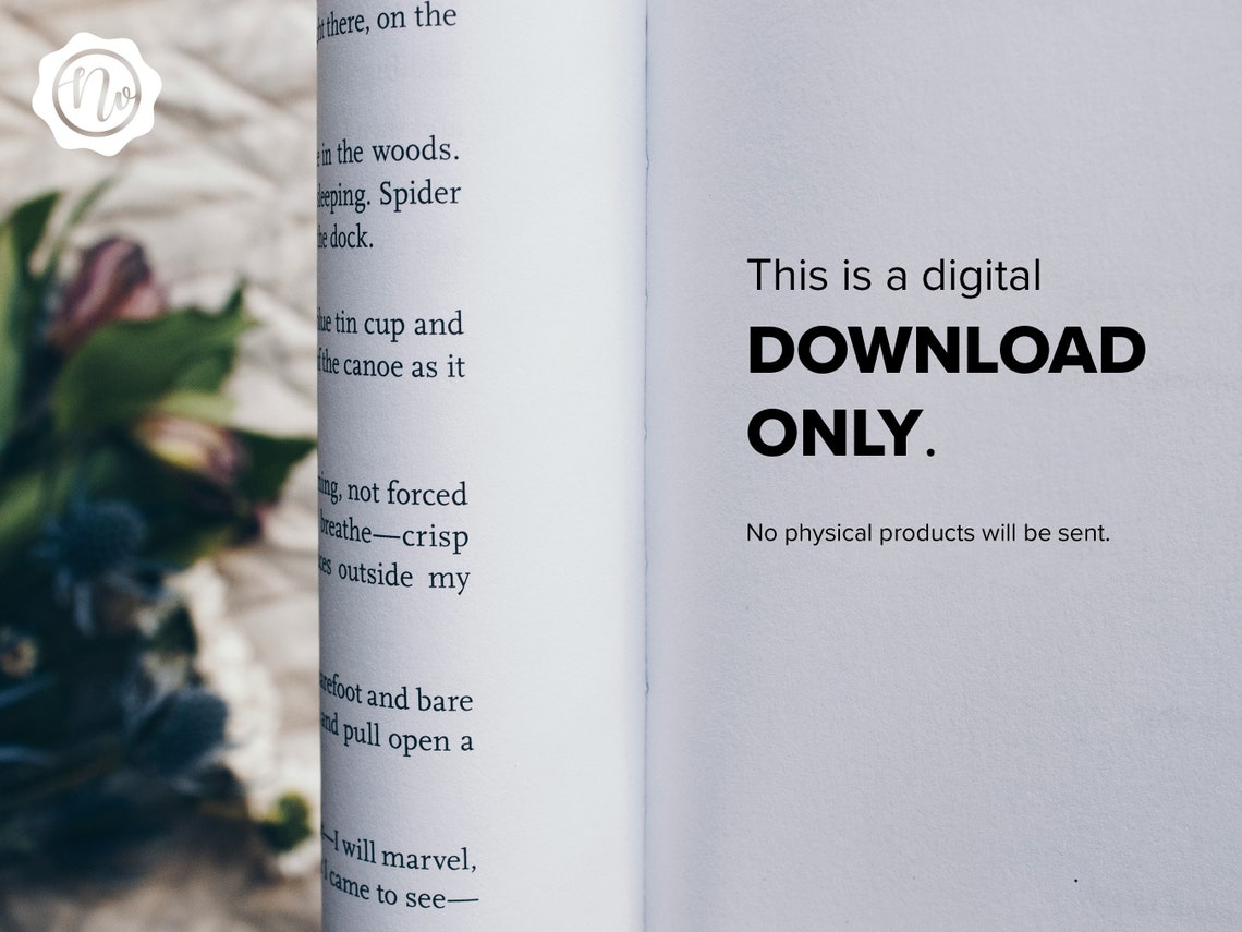 DIGITAL Bookmark Book Tracker, Instant Download - Etsy