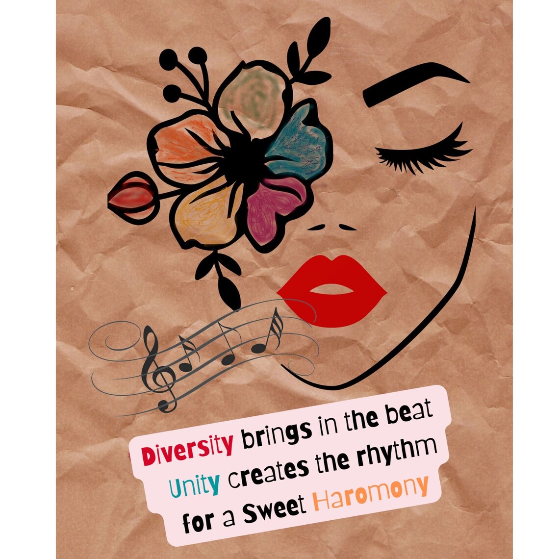 Unity in Diversity Png. JPG Digital Download - Etsy