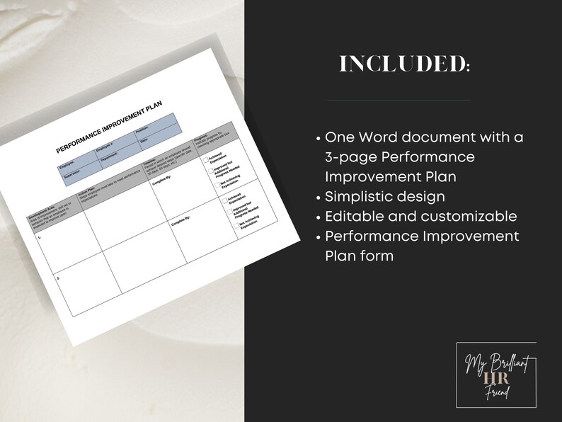 Performance Management & Improvement Plan | Employee Policies | Human ...
