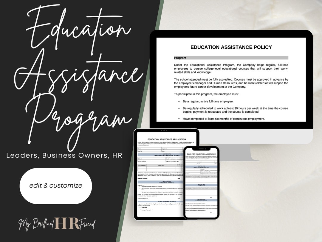 Education Assistance Program | Employee Handbook | Benefits | Human ...