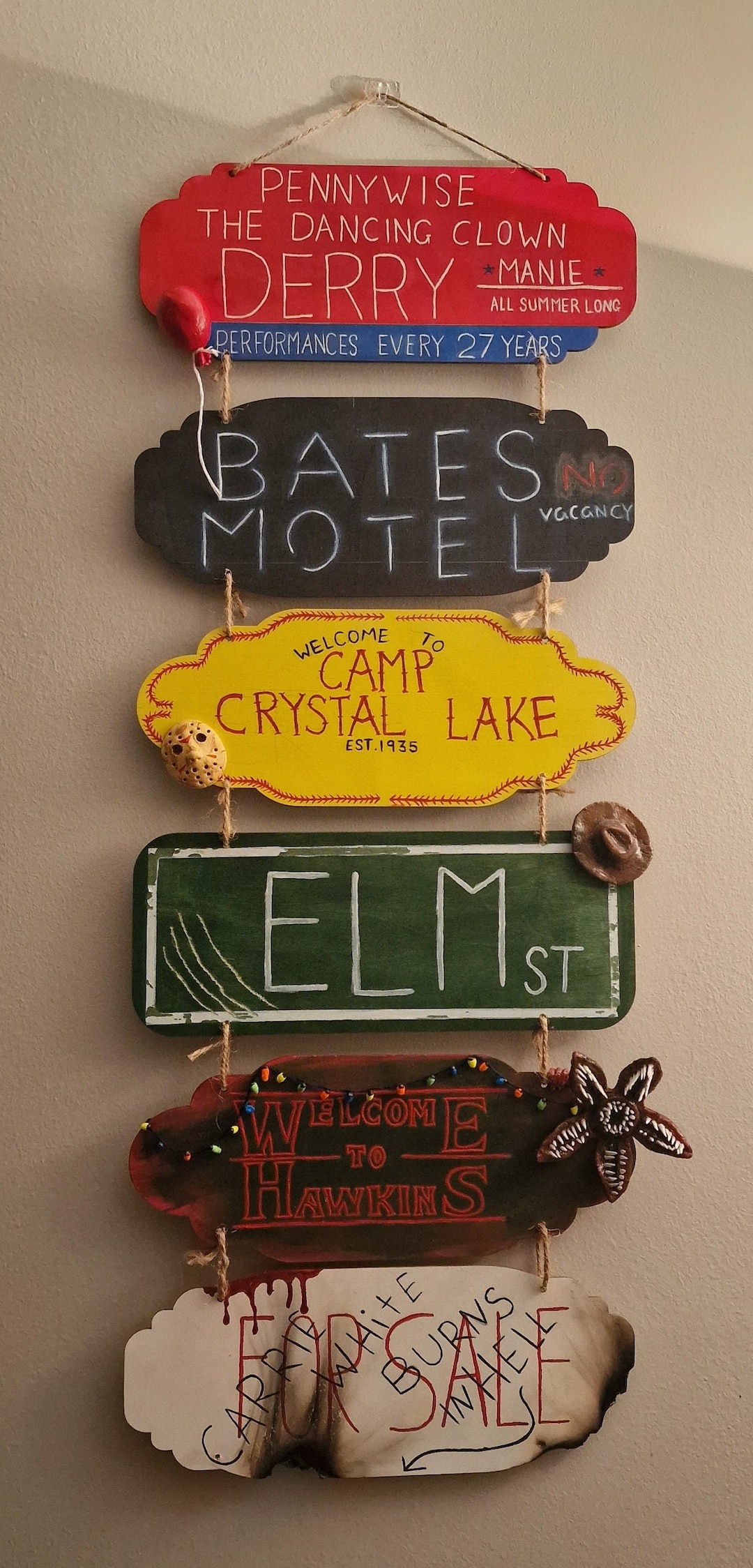 Custom Horror Movie Signs - Etsy