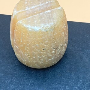 Ancient Rare Old Alabaster Stone With Greco Alphabet Writing - Etsy