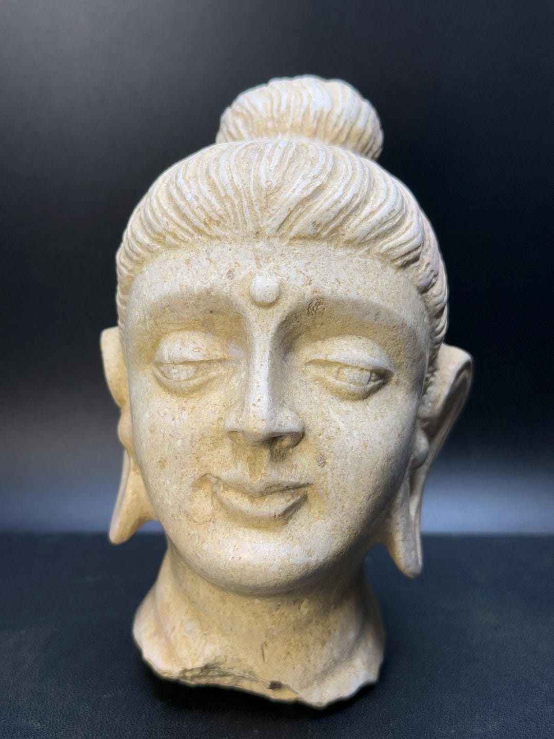 Ancient Gandhara Buddha Head – Greco-buddhist Style Sculpture - Etsy