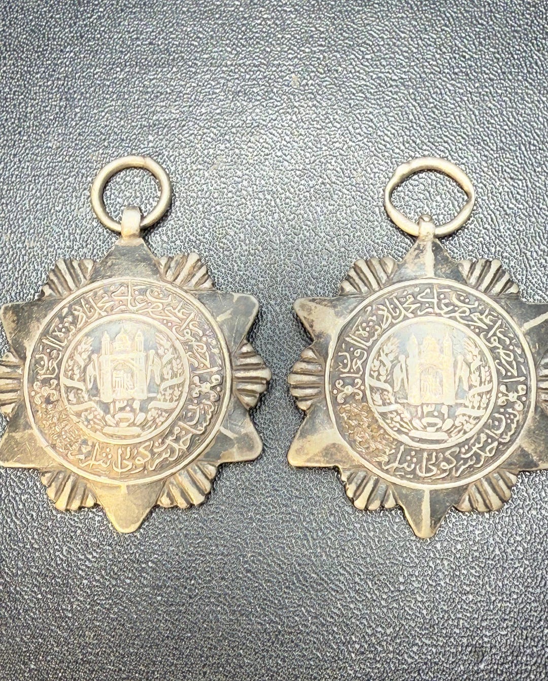 Afghanistan King Nader Shah Silver Order Medals Star of Honor Award ...