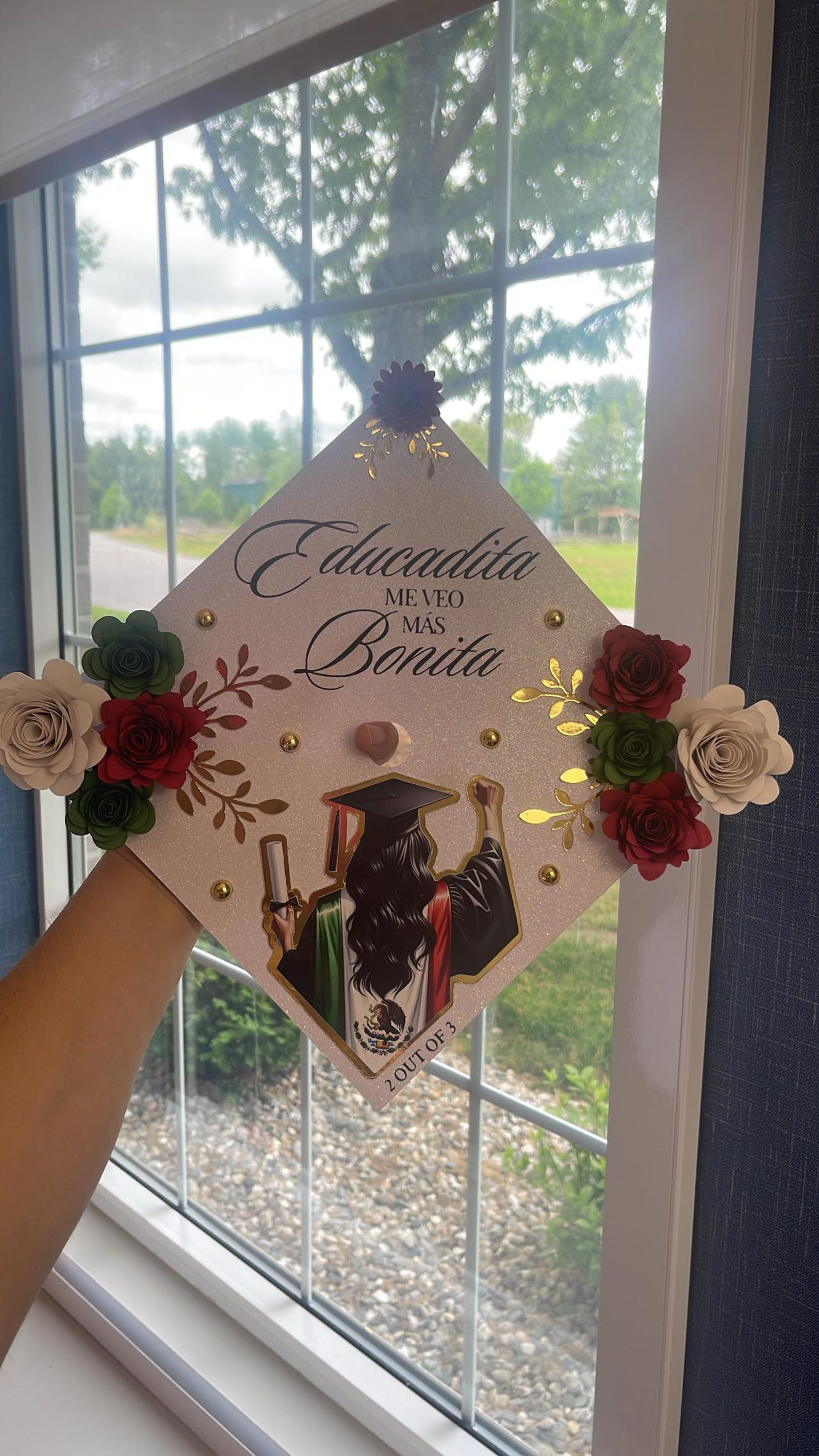 Educadita First Generation Mexican Mexico Graduation Cap Topper - Etsy