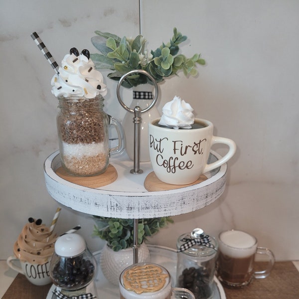 Coffee Tier Tray - Etsy