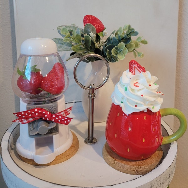 Strawberry Decor - Etsy