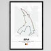 FORMULA 1 SPA FRANCORCHAMPS Poster F1 Poster F1 Track Poster - Etsy Canada