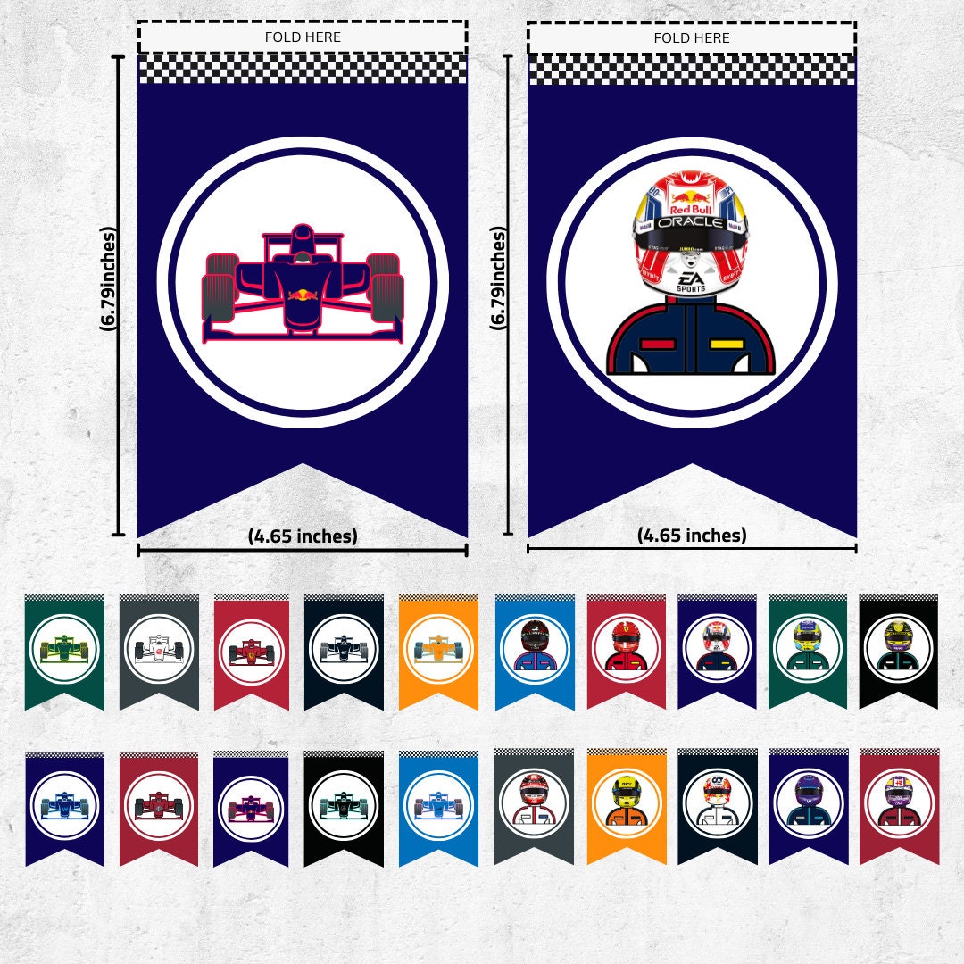 FORMULA 1 PARTY BUNDLE F1 Party Decor Formula 1 Decor F1 Decor Formula ...