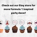 Formula 1 Birthday Banner: Racing Theme Party Decorations (digital ...