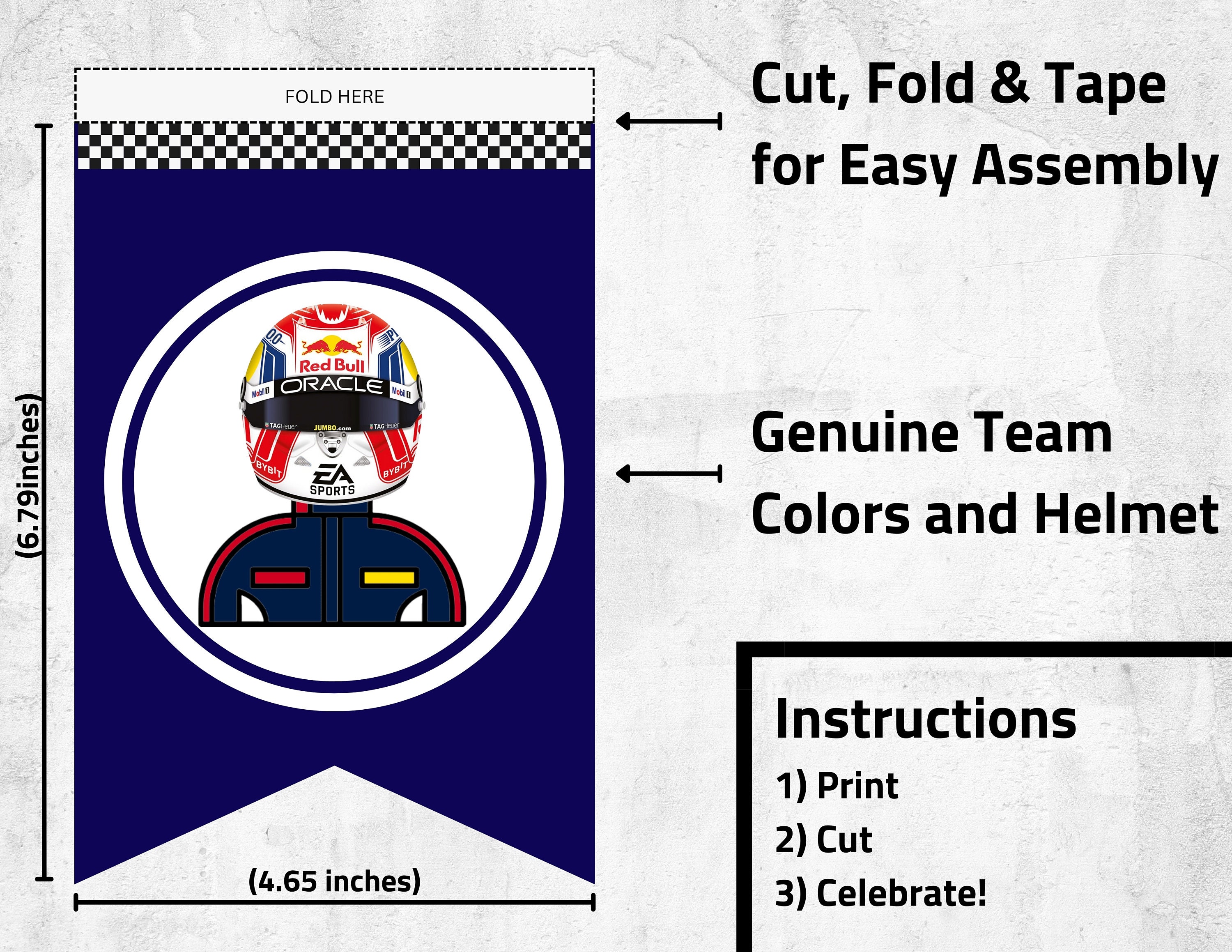 FORMULA 1 BUNTING BANNER F1 Banner Formula 1 Banner F1 Party Decor ...