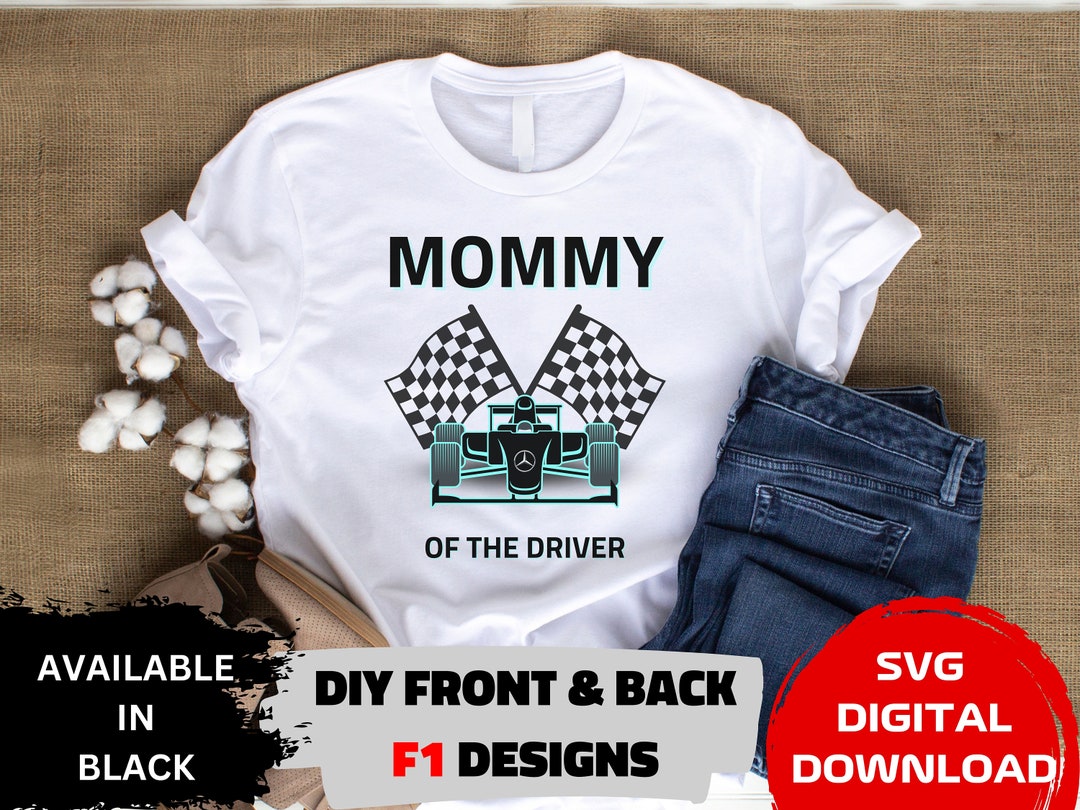 MERCEDES Formula 1 Birthday Shirts F1 Birthday Shirts F1 Party F1 ...