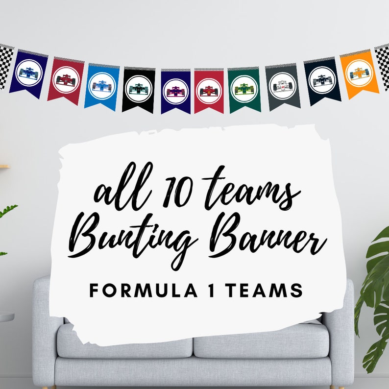 FORMULA 1 PARTY BUNDLE F1 Party Decor Formula 1 Decor F1 Decor Formula ...