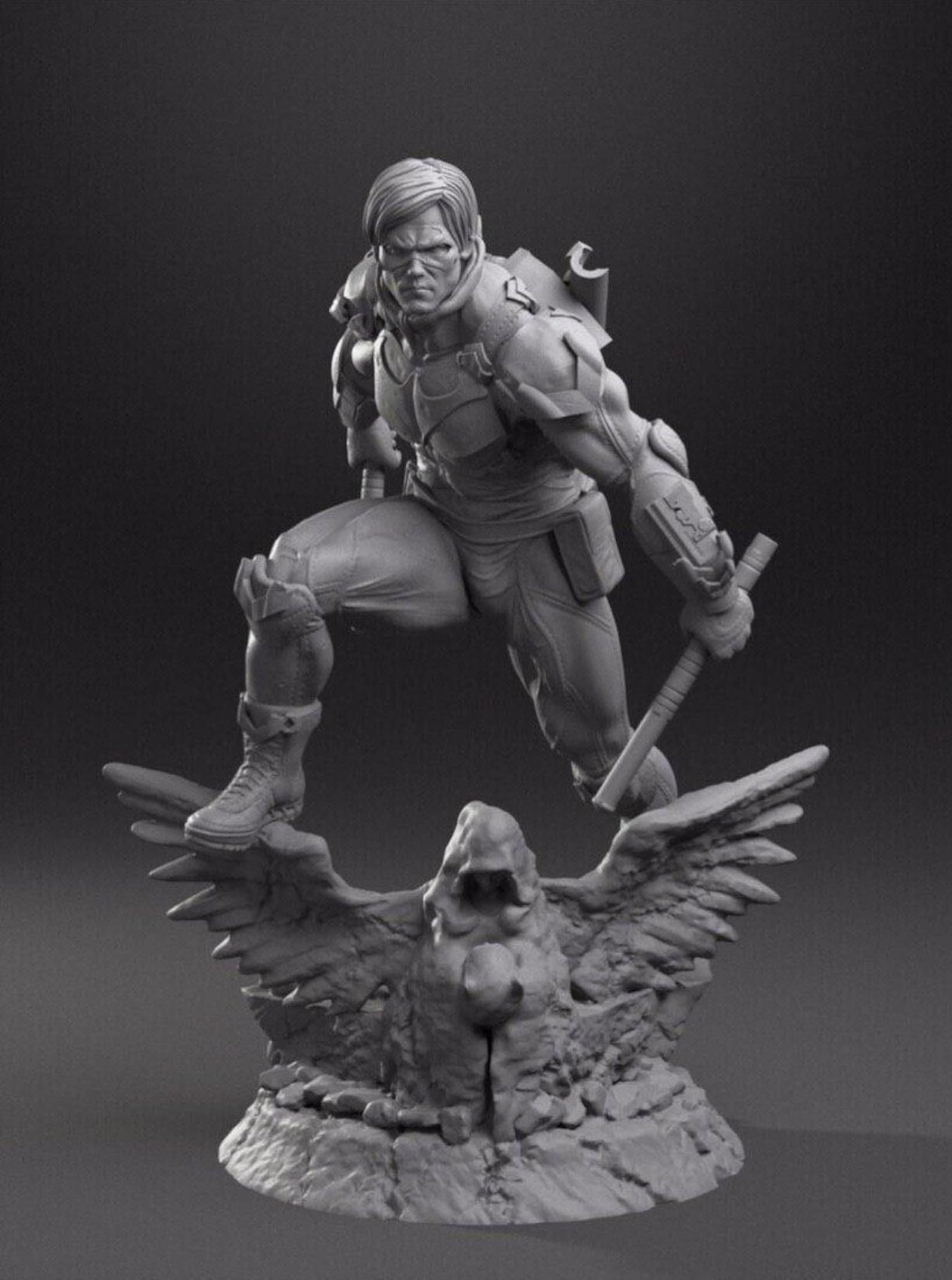 Nightwing DC Comics 3D STL Files for 3D Printer, 3D Model, Movie Lover ...