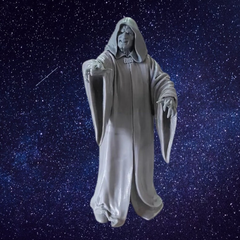 Darth Sidious Star Wars 3D STL Files for 3D Printer, 3D Model, Movie ...