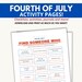 Fourth of July Activity Pages!!! / Fourth of July / Patriotic ...