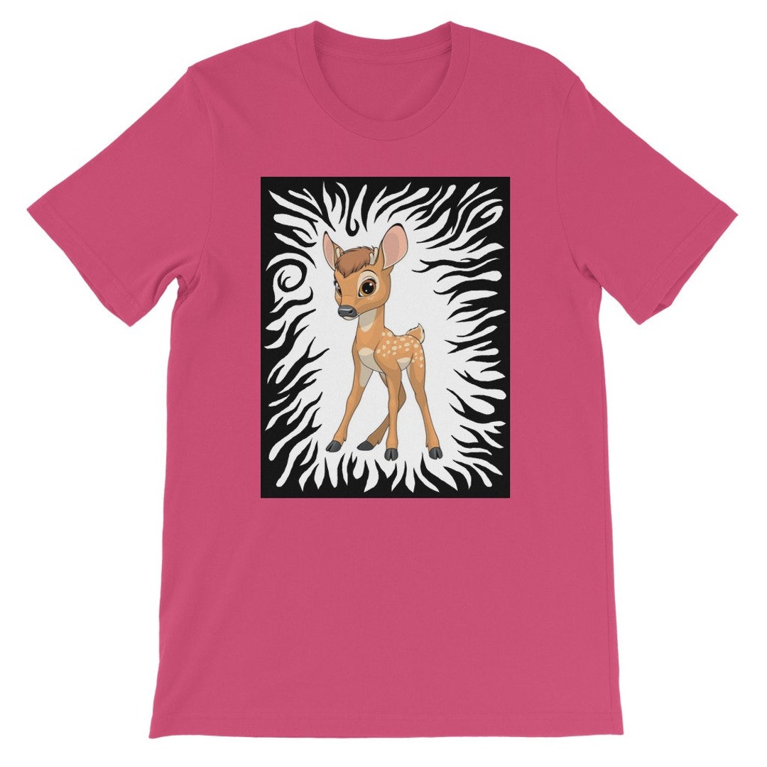 Baby Deer T-shirt, Kids Bambi Tee, Cute Bambi Clothes, Classic Kids T ...