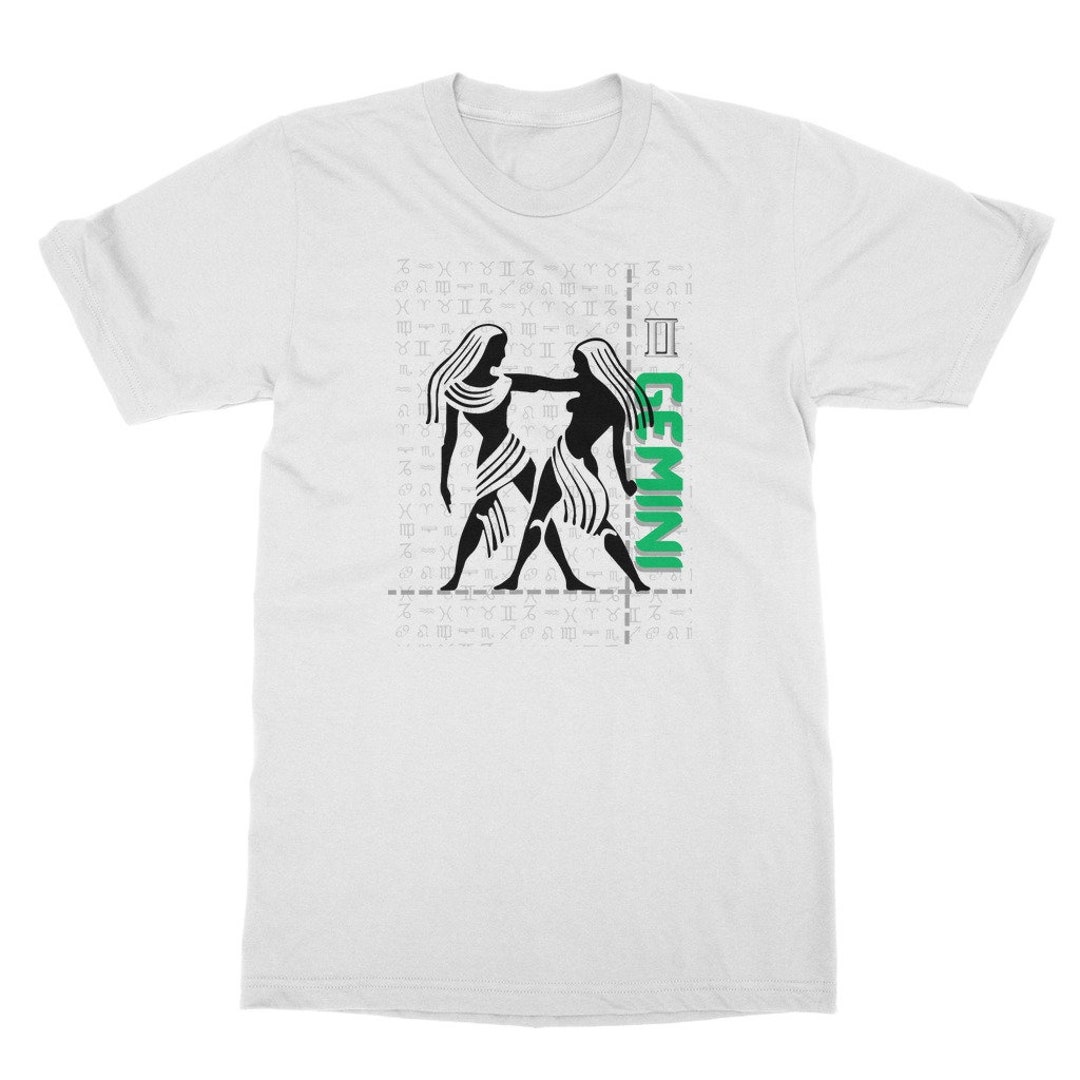 Gemini T-shirt, Zodiac Sign T-shirt, Gemini Zodiac T-shirt, Gemini ...