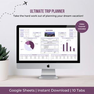 Trip & Travel Planner | Budget and Purchase Trackers | Daily Schedule ...
