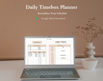 Daily Timebox Planner Printable PDF Template To-do List - Etsy
